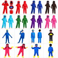 China Wholesale Kids Halloween Costumes Colorful Space Crew Jumpsuits Monster Fantasy Character Cosplay Outfits Boys Girls Fancy Dress Party Costume Sets OEM ODM Custom Manufacturer Supplier Patygr for sale