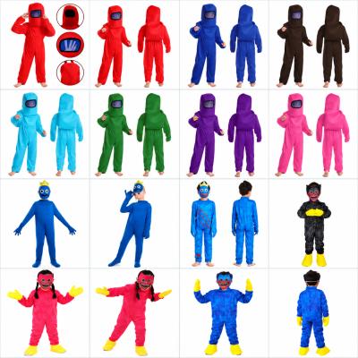 China Wholesale Kids Halloween Costumes Colorful Space Crew Jumpsuits Monster Fantasy Character Cosplay Outfits Boys Girls Fancy Dress Party Costume Sets OEM ODM Custom Manufacturer Supplier Patygr for sale