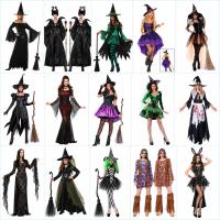 China Wholesale Women’s Witch Costumes, Gothic Halloween Dresses, Classic Sorceress and Fantasy Party Outfits, Custom OEM ODM Cosplay Clothing Supplier with Low MOQ and Global Bulk Service by Patygr Factory for sale