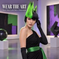 China Wholesale Neon Green Black Spiked Punk Wig for Adults, Synthetic Mohawk Costume Hairpiece for Halloween, Cosplay, Rock Parties, Stage Shows, Festivals, Events, Retailers and Custom Orders for sale