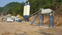 China Precast Cement Concrete Batching Systems Plant Machine Sicoma Mixer for sale