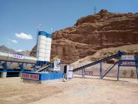 China HZS180 Belt Feeding Modular Concrete Batching Plant with PLC Control - 180m³/h Capacity & JS3000 Mixer for sale