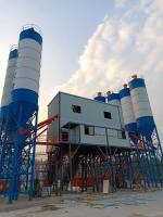 China HZS120 120m3/h Fixed Concrete Batching Plant with JS2000 Twin Shaft Mixer for sale