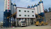 China HZS120 Concrete Batching Plant 120m³/h Capacity with JS2000 Mixer & PLC Control for Construction Projects for sale