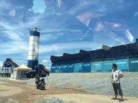 China Ready Mix Hzs90 90cbm/H  Concrete Batching Plant for sale