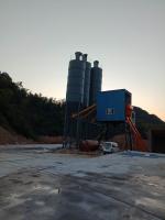 China HZS50 Stationary Full Automatic Wet Mix Concrete Batching Plant 60m3h JS1000 Mixer for sale