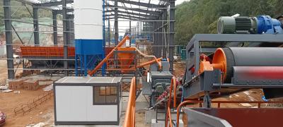 China 75m³/Hour Portable Mobile Concrete Batching Plant with JS1500 Mixer and PLC Control System for sale