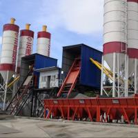 China ODM Precast Hopper Type Batching Concrete Mixing Plant Mixer System for sale