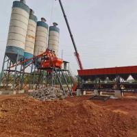 China HZS25 to 100 m³/h Ready Mixed Concrete Batching Plant with 90m³/h Capacity & PLC Control for Construction Projects for sale