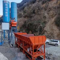 China OEM HZS35 Central Mix Concrete Batching Plant 90m3/h with Cement Silos for sale