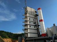 China LB1000 Stationary Asphalt Mixing Plant 80tph Capacity with PLC Control System and 264kw Power for sale