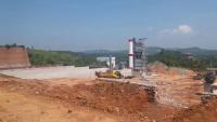 China LB700 Mini Asphalt Mixing Plant 60-80 TPH Capacity with PLC Control System for Road Construction for sale