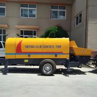 China HBT60 Stationary Concrete Pump Mixer Machine 20 m³/h Output 13 MPa Pressure 6150kg Weight for sale