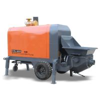 China HBT40 Diesel Trailer Concrete Pump 40 m³/h Capacity 8 MPa Pressure Portable Concrete Placement Machinery for sale