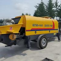 China HBT60 60m3/h Stationary Concrete Pump Trailer Pump for High Rise Building Construction for sale