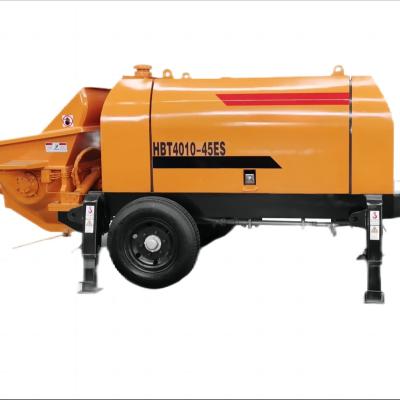 China Horizontal Mortar Small Stationary Concrete Pump Diesel Mini Machine for sale