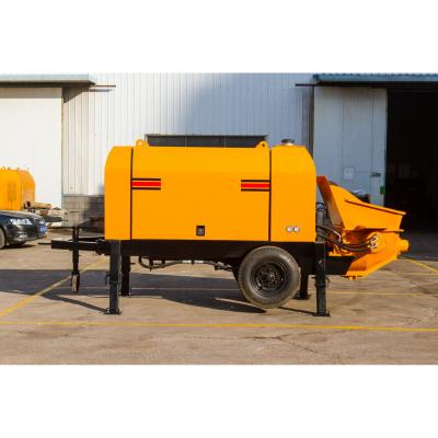 China HBT80 Automatic Stationary Concrete Pump System 90kW Motor 120m³/h Output for Mortar Grout Construction for sale