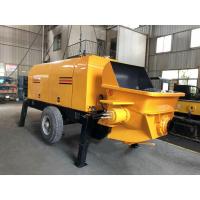 China HBT80 Automatic Stationary Concrete Pump System 90kW Motor 120m³/h Output for Mortar Grout Construction for sale