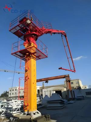 China Putzmeister Spider Concrete Placing Pump Boom Stationary 28m with 27.5m Radius and 24MPa System Pressure for sale