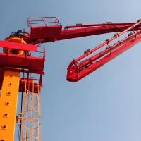China Putzmeister Spider Concrete Placing Pump Boom Stationary 28m with 27.5m Radius and 24MPa System Pressure for sale