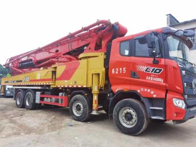 China SANY Truck Mounted Concrete Pump 37m Reach 48-160 m³/h Output with 360° Boom Rotation for sale