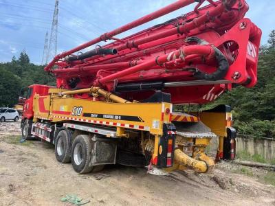 China Sany 37M Concrete Pump Truck 42m Boom 140m³/h Capacity Used 2014 Model for Construction for sale