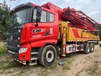 China Sany 37M Concrete Pump Truck 42m Boom 140m³/h Capacity Used 2014 Model for Construction for sale