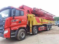 China Used Zoomlion Concrete Pump Truck 47m Boom Second Hand Diesel 11 Years Horizontal for sale