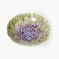 China Purple Petal Melamine Fruit Bowl / Melamine Batter Bowl MB-002 for sale