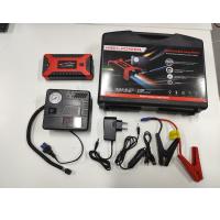 China 5400mAh Automobile 2 In 1 Jump Starter With Air Compressor 300A - 600A Portable Car Battery Charger Jump Starter SmartRechargeable Jump Starter + LED Light, Warning Light, SOS & MultifunctionEmergency for sale
