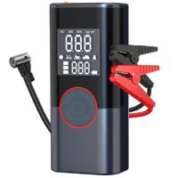 China Portable Car Battery Jump Starter Pack Type C Jump Starter With Air Compressor 0-150PSI for sale
