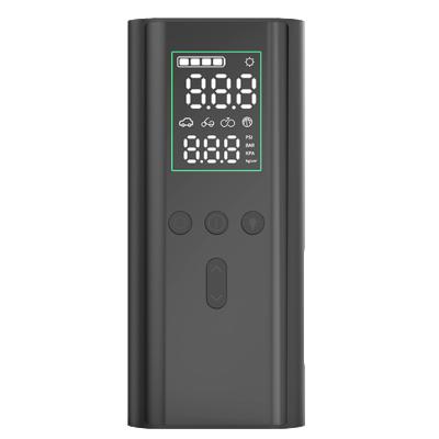 China Digital Automobile Emergency Power Supply 6000mAh Portable Tire Inflators 0-150PSI With SOS Light for sale