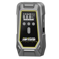 China Intelligent Wireless Electric Air Pump Tire Inflator 8000mAh 10000mAh 12000mAh Emergency Car Jumper Starter for sale