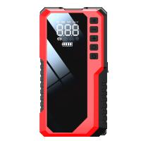 China Multi Function Portable Battery Jump Starter 6400mAh 8000mAh 12V Emergency Jump Starter With Air Compressor for sale