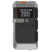 China Portable Battery 8000mAh Jump Starter With Air Compressor Type C Charging LED Display Car Battery Jump Box for sale