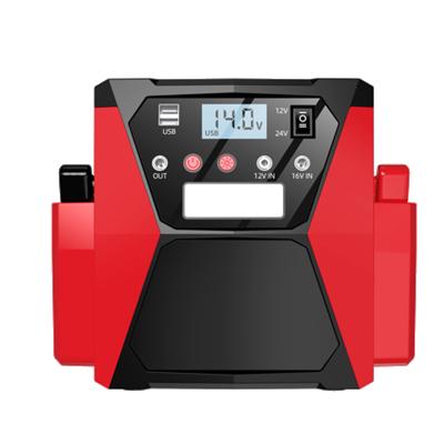 China 12V 24V Car Jump Battery Booster Jump Starter Tire Inflators Truck Jump Starter  58000Amp 64000mAh Battery for sale