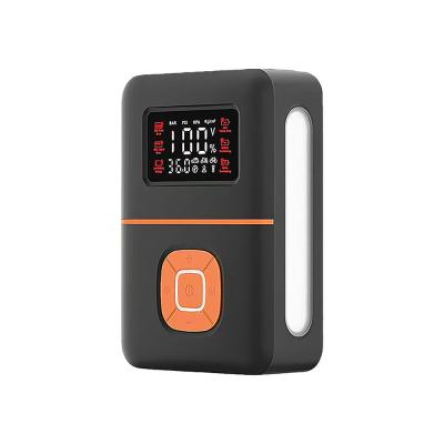 China Portable 2 In 1 Jump Starter Auto Emergency Power Supply With Air Compressor 8000mAh 12000mAh 16000mAh for sale