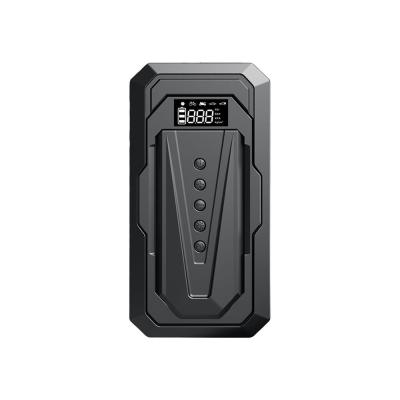 China 6000MAh 12V Digital Portable Tire Inflator 150psi ABS 2 In 1 Air Compressor Jump Starter Jump For Car for sale