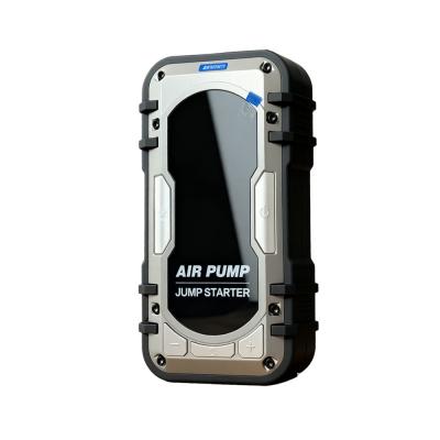 China Multi Function Car Battery Jump Starter 12 Volt 32000mAh With Air Compressor Tire Inflator 3 - 150 PSI for sale