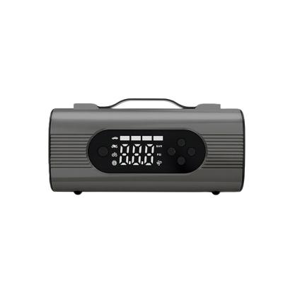 China Battery Powered Compact Jump Starter With Tyre Inflator Car Emergency Jump Starter Power Bank Tire Inflator for sale