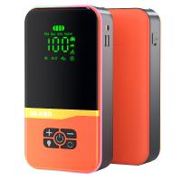 China Multifunction Car Battery Jump Starter Pack Air Compressor With USB Port LED Light Flashing Warning Light for sale