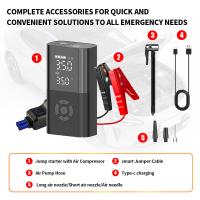 China Emergency Jump Starter  Portable Car Jump Starter Automobile Emergency Mobile Power Supply Power Bank for sale