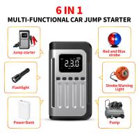 China Portable Car Emergency Battery Jump Starter Power Bank 8000mAh Battery Charger Jump Box for sale