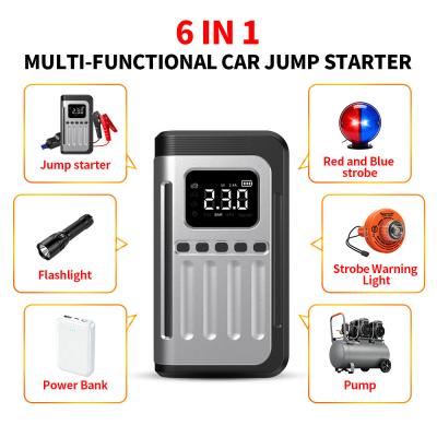 China Portable Car Emergency Battery Jump Starter Power Bank 8000mAh Battery Charger Jump Box for sale