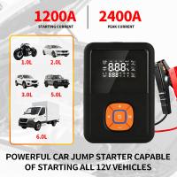China Car 3 In One Multifunctional Jump Starter 12V 8000mAh 12000mAh 16000mAh Emergency Car Charger Jump Starter for sale