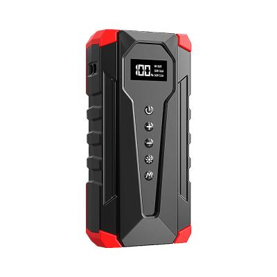China 12000mAh Battery Jump Starter With Air Compressor 12 Volt Battery Jump Box Auto Battery Booster Tire Inflator for sale