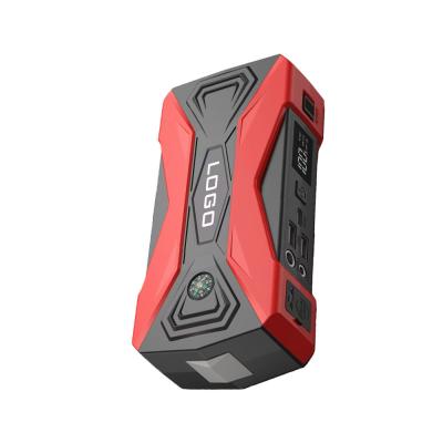 China 6000mAh 7200mAh 8000mAh Multi Functional Jump Starter Lithium Battery High Power Car Battery Jump Starter Smart Digital Portable Emergency Car Battery Jump Starter with LED Light, Warning Light & SOS for sale