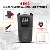 China Portable Emergency Car Battery Jump Starterwith Rechargeable Design, LED Light, Warning Light & SOS Diesel Gasoline Automobile Jump Starters 22.2Wh 26.64Wh 29.6Wh Emergency Start Power Supply for sale