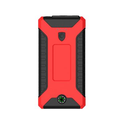 China Multifunctional Auto Emergency Jump Starter 300A - 600A Gasoline Diesel Emergency Car Starter Pack  Digital Portable Emergency Car Battery Jump Starter with LED Light, Warning Light & SOS Integration for sale