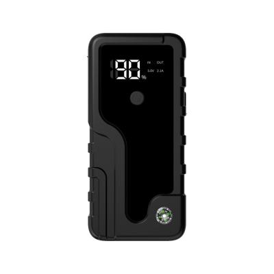 China Intelligent Automobile Jump Starters 6400MAH 12V Portable Car Jump Starter Power Bank MultifunctionEmergency Car Battery Jump Starter with Smart Digital LED Light, Warning Light & SOS for sale